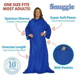 Snuggie Comfy Feet Wear: Original Fleece Blanket with Oversize Sleeves ...
