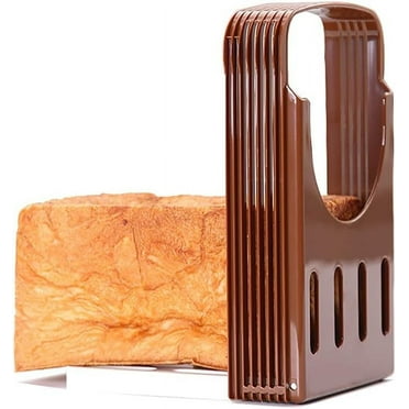 Bread Slicer Adjustable Toast Slicer Toast Cutting Guide Folding Bread ...