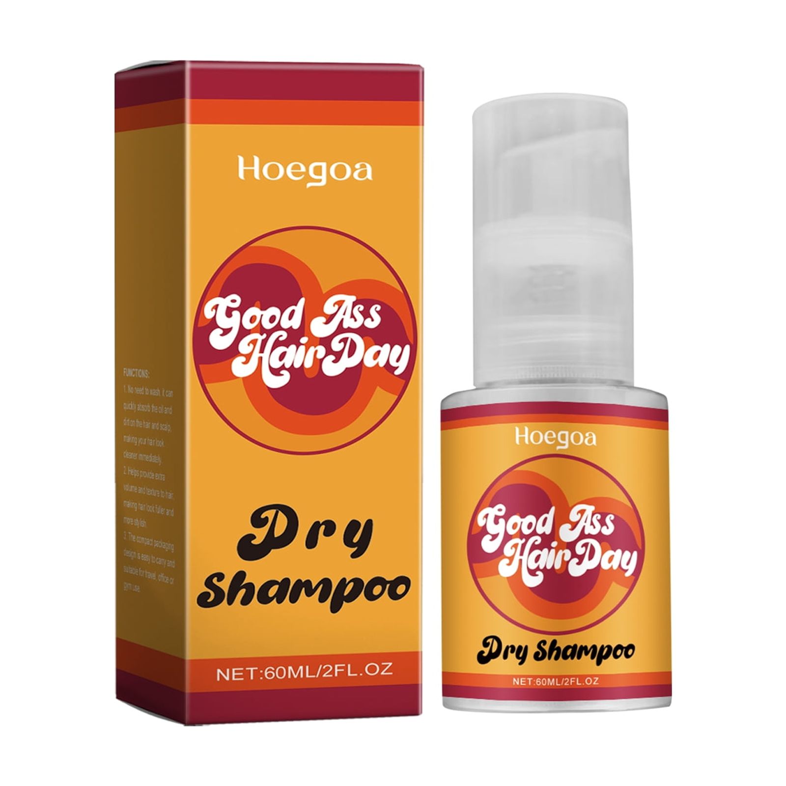 Hoegoa Leave-In Drying Spray Hair Dry Refreshing Repair Hair Frizz Soft ...