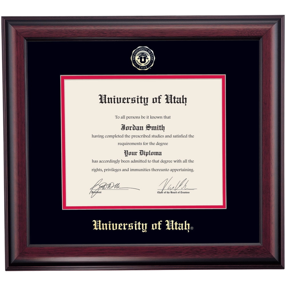 Dawn Diploma Frame for University of Utah, 16" x 18" Diploma ...