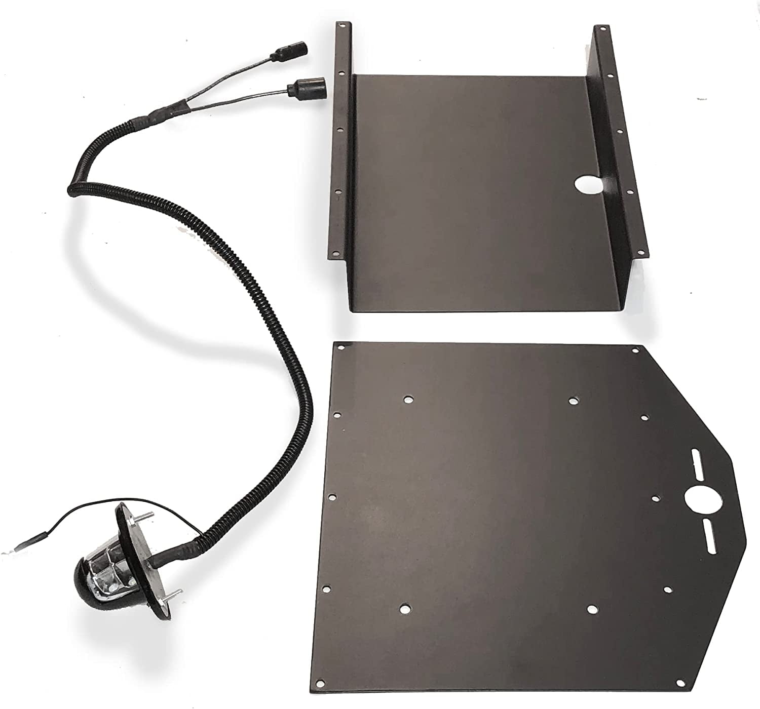 Airlift Bumper License Plate Bracket, Plug and Play, No Drill Install ...