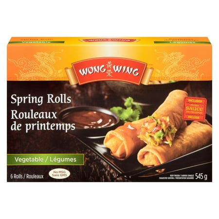 Wong Wing Vegetable Spring Rolls | Walmart Canada