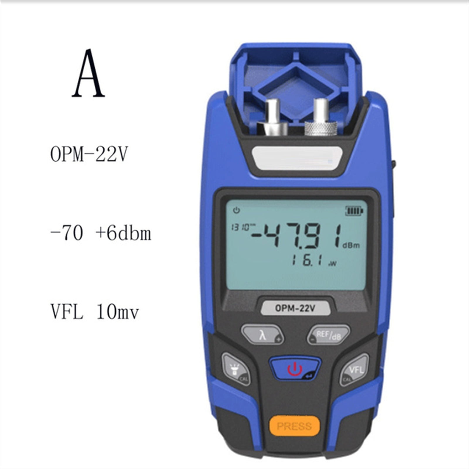 Mini 4 in 1 Multifunction Fiber Optical Power Meter FTTH Optical Fiber ...
