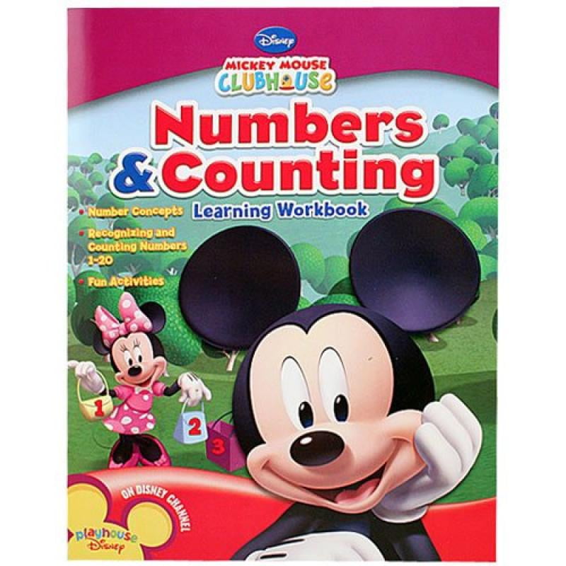 MICKEY MOUSE (NUMBERS & COUNTING)Learning Workbook - Walmart.com ... MICKEY MOUSE (NUMBERS & COUNTING)Learning Workbook - Walmart.com ...