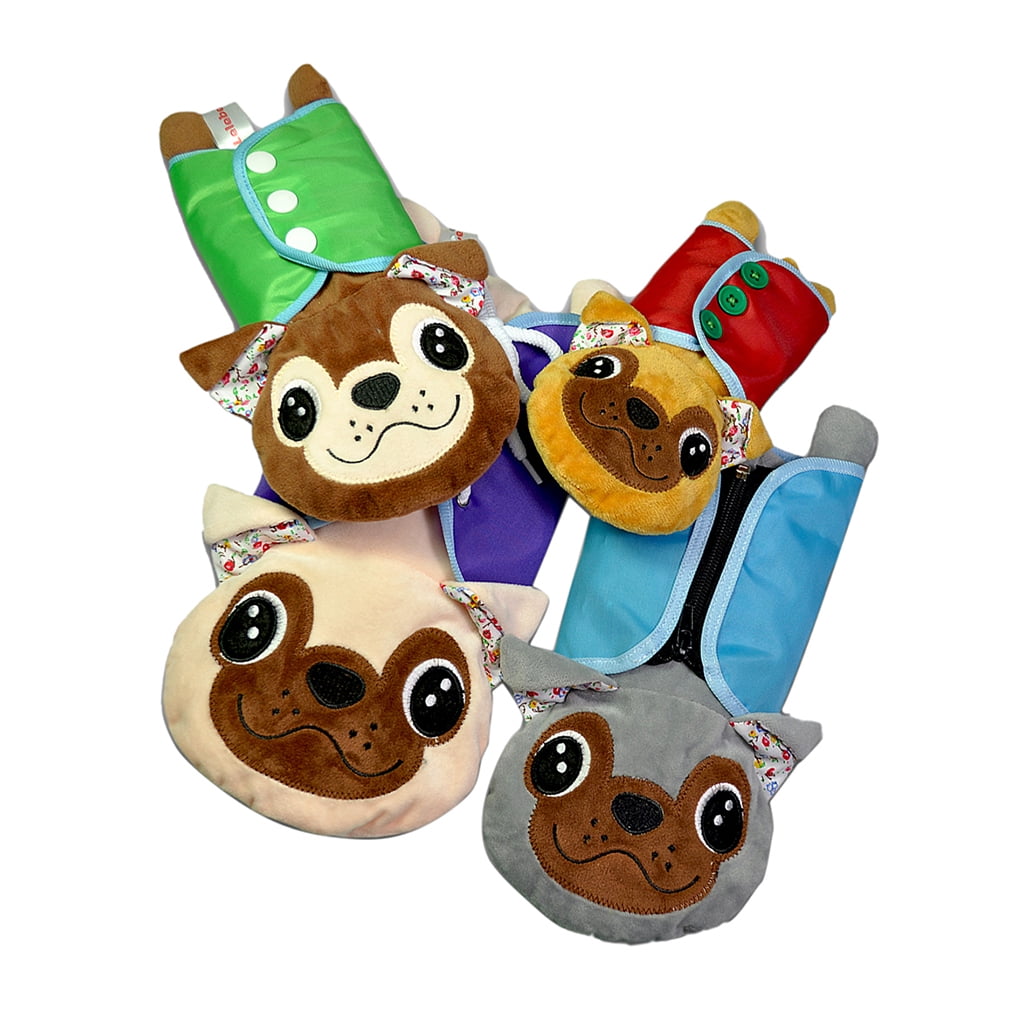 kids Dress Boards Early Learning Basic Life Skills Toys - Zip, Snap ...