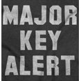 Major Key Alert Rap Entrepreneur Womens Slim Fit Graphic Tee Brisco ...