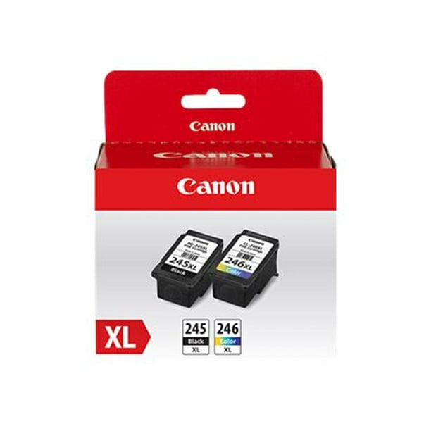 Canon PG-245 XL/CL-246 XL Value Pack 2XL - Black and Color - Original - Ink Cartridge - Walmart.com