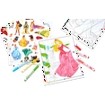 Crayola Disney Princess Color and Sticker Activity Set with Markers ...