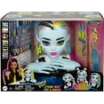 Monster High Frankie Stein Doll Head for Hair Styling with 65+ Nail ...