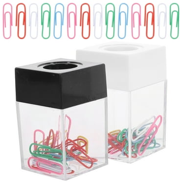 Sparco Easy Refill Magnetic Paper Clip Dispenser for Office, School or ...