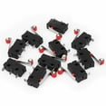 10Pcs High Current MicroSwitch SPDT 5A 250V Rollers Arm Actuator For ...