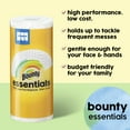 Bounty Essentials Select-A-Size Paper Towels, White, 2 Triple Rolls = 6 ...