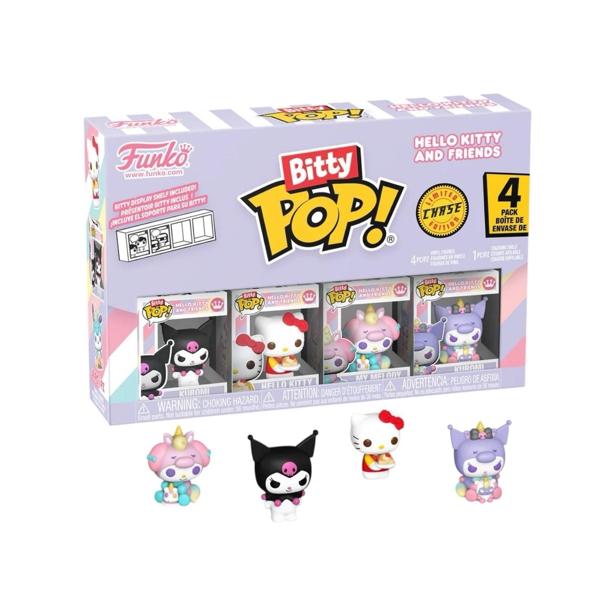 Click here for Funko Bitty Pop: Sanrio- Kuromi 4pk prices