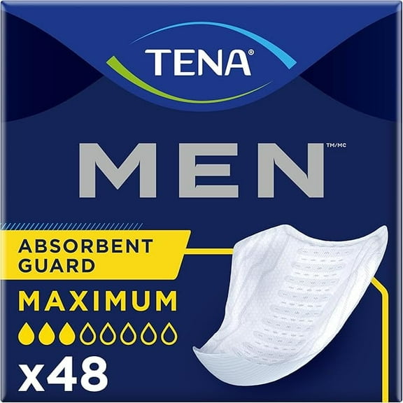 Depend Guards for Men, Maximum Absorbency Incontinence Pads, 52 Ct, 2 ...
