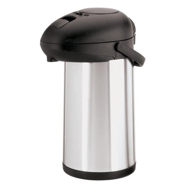 APS Stainless Steel Push-button Airpot, 3.63 Qt, Black, 42406-35 ...