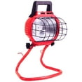 Designers Edge L38DB Red 600W Double Bulb Halogen Portable Power Light ...