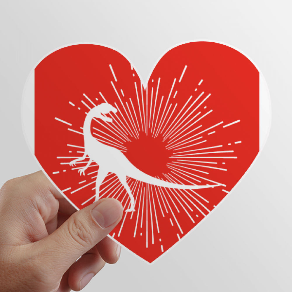 Buscar animales alerta de captura Calcomanías cardíacas,calcomanías ...