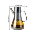 Cooking Oil Bottle Glass Oil Bottle Suitable For a variety condiments ...