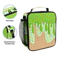 ALAZA Ice Cream Green Lunch Box Insulated Cooler Lunch Bag with ...