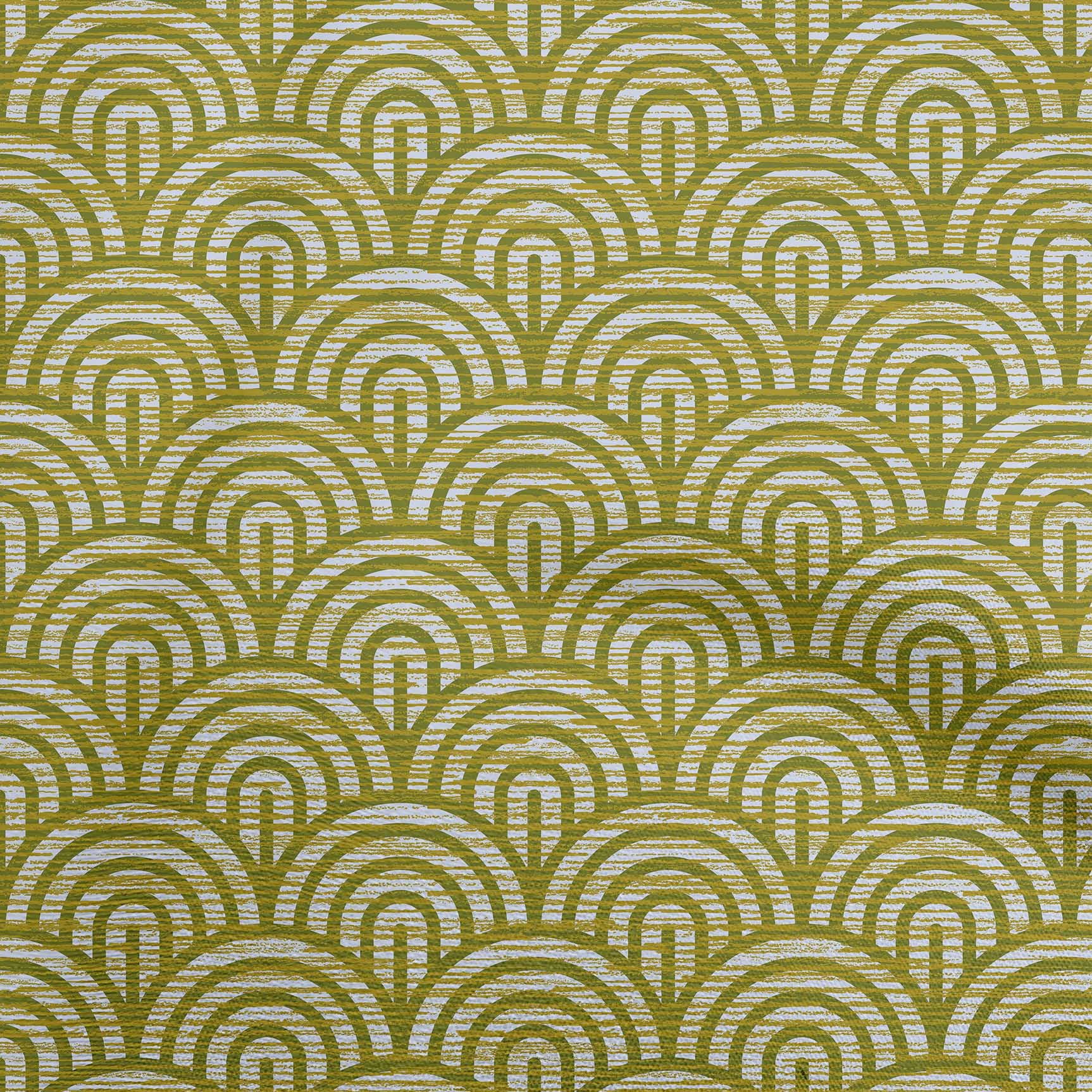 oneOone Cotton Cambric Forest Green Fabric Asian Japanese Motif Diy ...