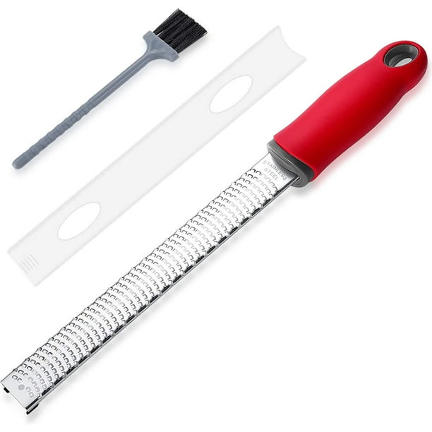 Cheese Grater, Lemon Zester, Handheld Fine Zesters Graters With Upgrade ...