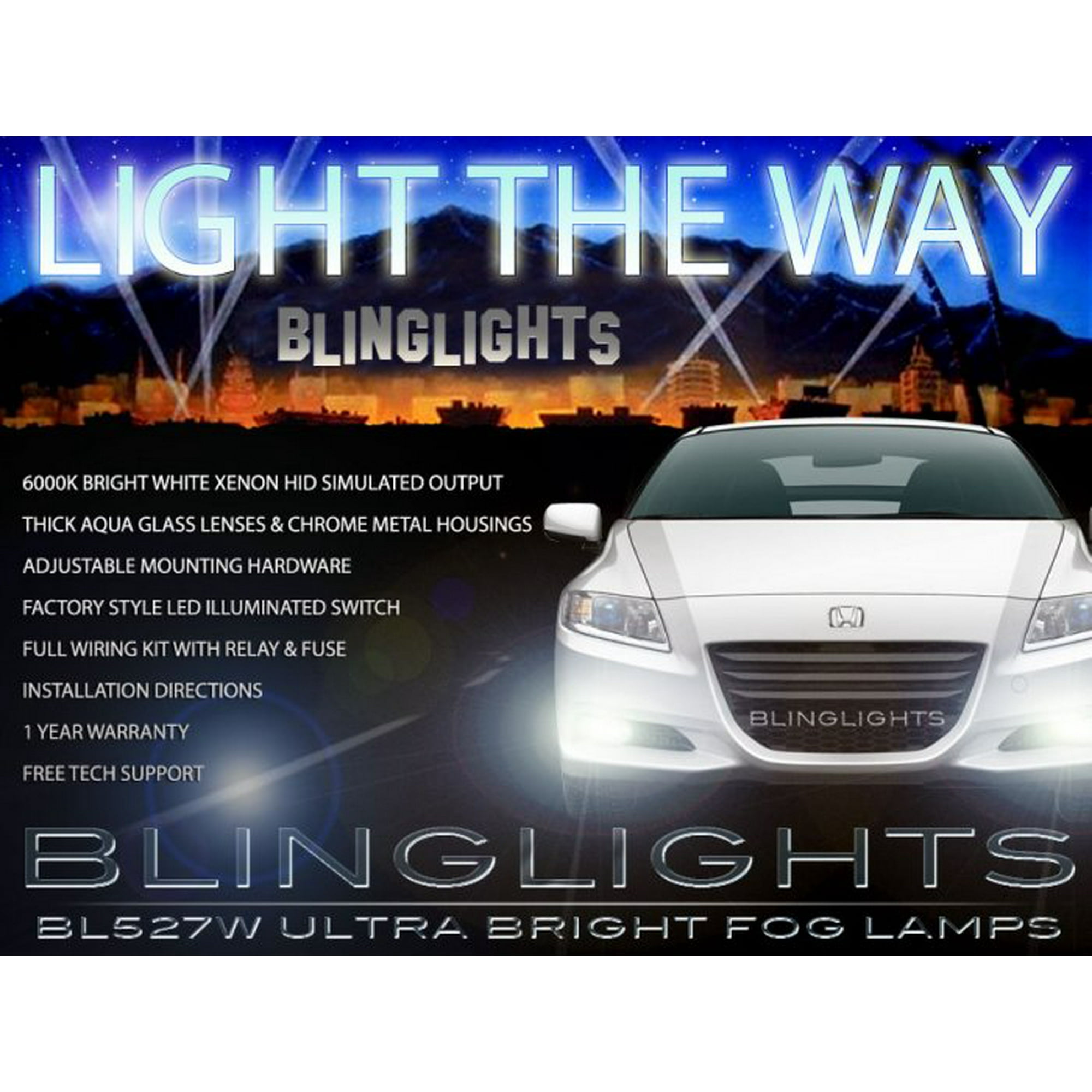 Click here for Blinglights For 2010 2011 2012 Honda Cr-Z Xenon Fo... prices