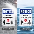 UV Protected Waterproof Aluminum Warning Signs Colorful 250x180x0.85mm ...