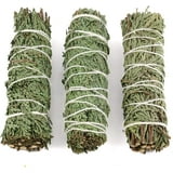 AncientVeda 3 Pack Cedar Smudge Stick Bundles & Smudge Guide for ...