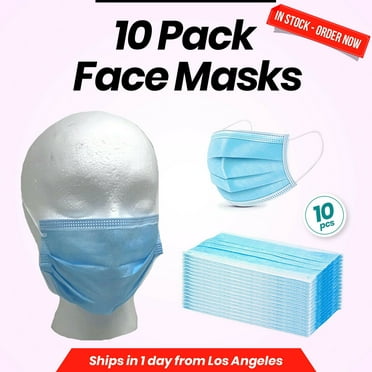 500 PCS Surgical / Procedural / Dental Style Face Mask Non Medical ...