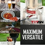CONCORD Titan Burner. Stainless Steel Single Propane Burner. Great for ...