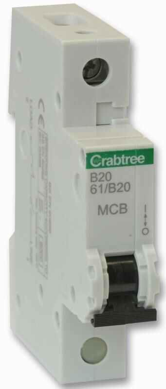CRABTREE - Starbreaker 20A SP Type B MCB - Walmart.com