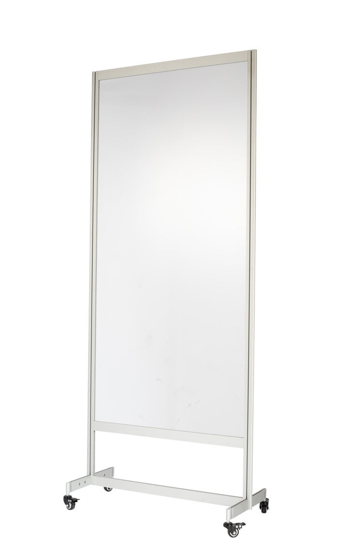 Spartan Rolling Acrylic shield 36 inch x 72 inch - Walmart.com