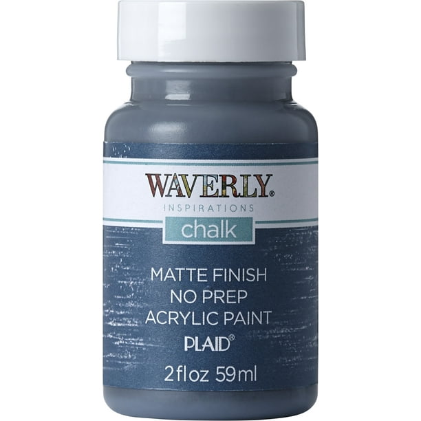 Waverly Inspirations Chalk Paint, Ultra Matte, Night Sky, 2 fl oz ...