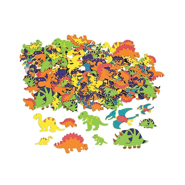 Fabulous Foam Self-Adhesive Dinosaur Shapes, Craft Supplies, Regular ...