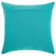 Nourison Beaded Great Barrier Reef Turquoise Outdoor Throw Pillow ...