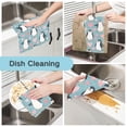 Cartoon Penguins and Love Kitchen Cloth Dish Towels for Drying Washing ...