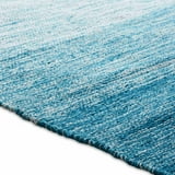 Chesapeake Cotton Ombre Teal Area Rug (5'x7') - Walmart.com