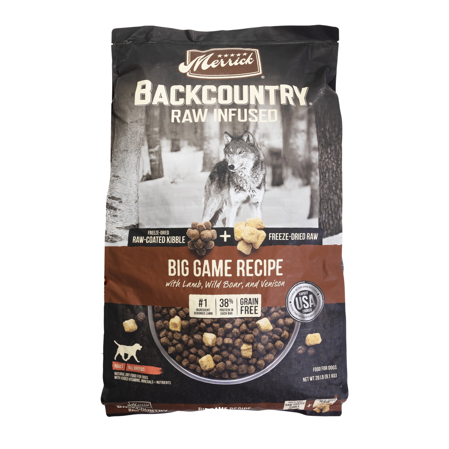Click here for Merrick Backcountry Raw Infused Grain Free Dry Dog... prices