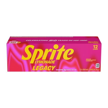 Sprite Lymonade Legacy Fridge Pack Cans, 355 mL, 12 Pack - Walmart.ca