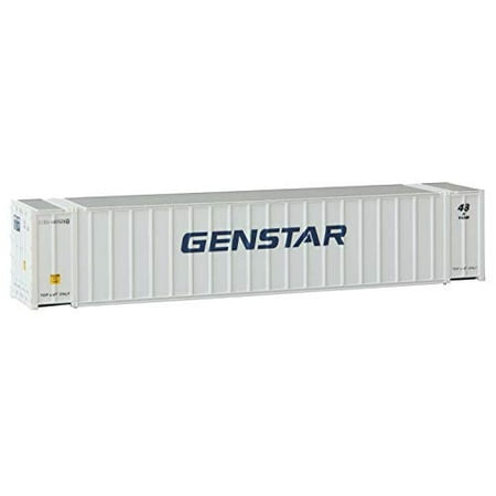 Walthers SceneMaster N Scale Model of Genstar (White, Blue) 48 Ribbed ...