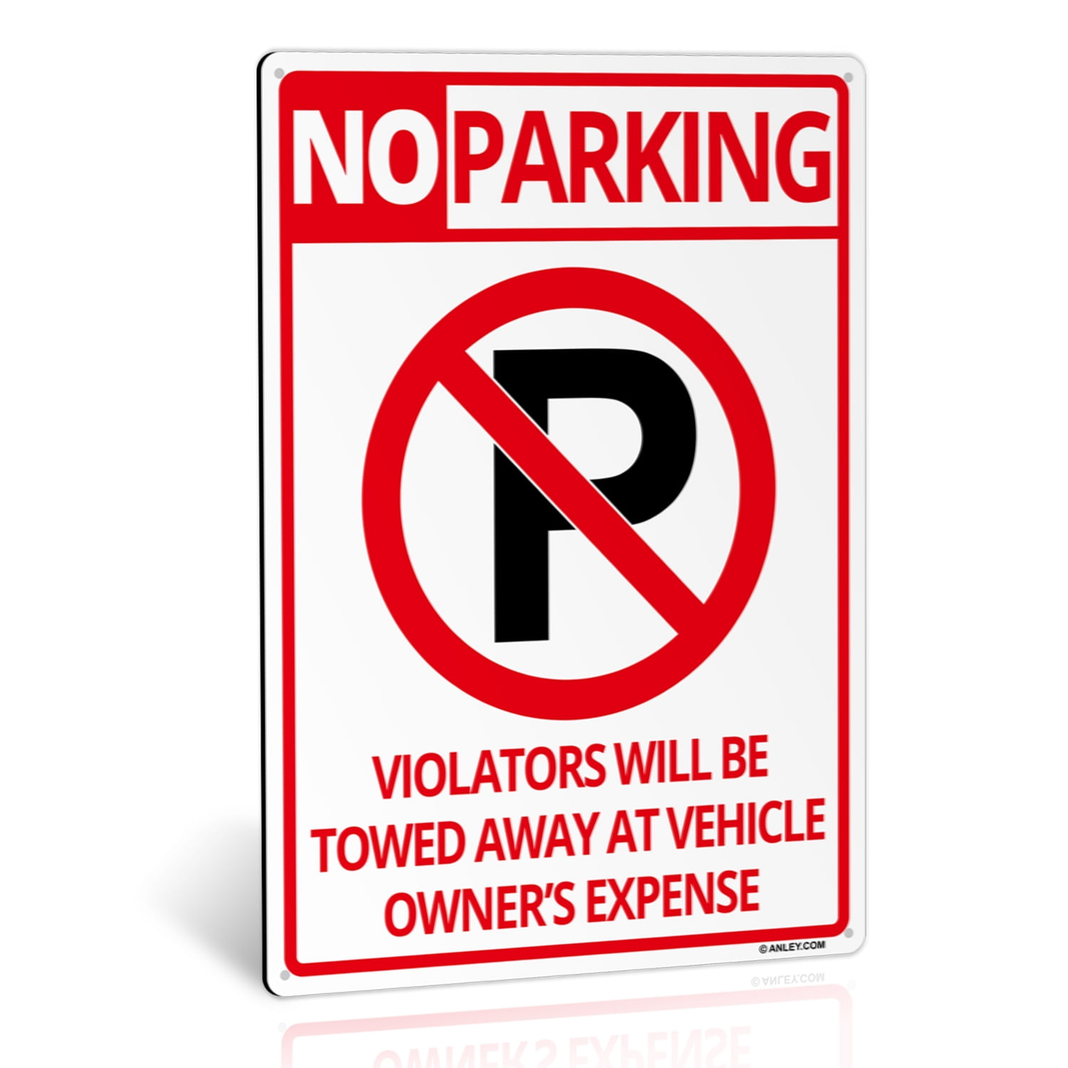 Click here for Anley No Parking Sign 14 X 10 In - Weatherproof Al... prices