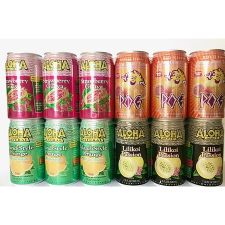Aloha Maid Juice 11.5-Ounce (Pack of 24) - Walmart.com