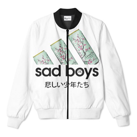 Sad Boys Love Arizona Tea Graphic Zip-Up Jacket | Unisex, Up to 4XL ...
