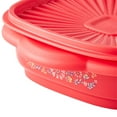 The Pioneer Woman Food Storage Container, 3-Cup Capacity, Plastic, Red ...