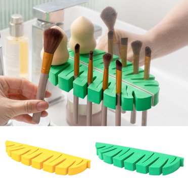 Multifunctional Makeup Brush and Paint Brush Holder - Detachable ...