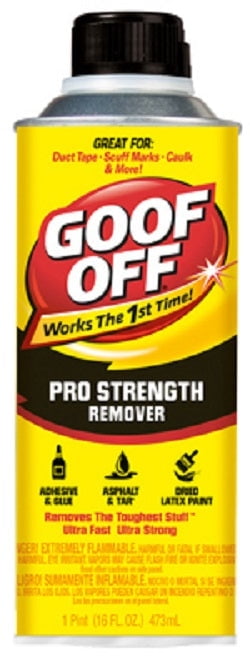 Goof Off FG653 16 oz Can Of Liquid Pro Strength Paint Glue Graffiti ...