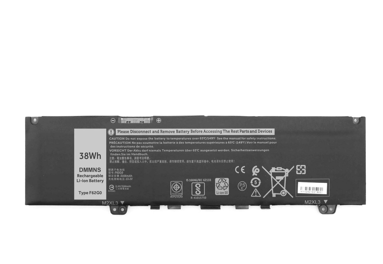 DMMNS F62G0 Battery for Dell Inspiron 13 7000 i7373 7373 7386 7370 7380 ...