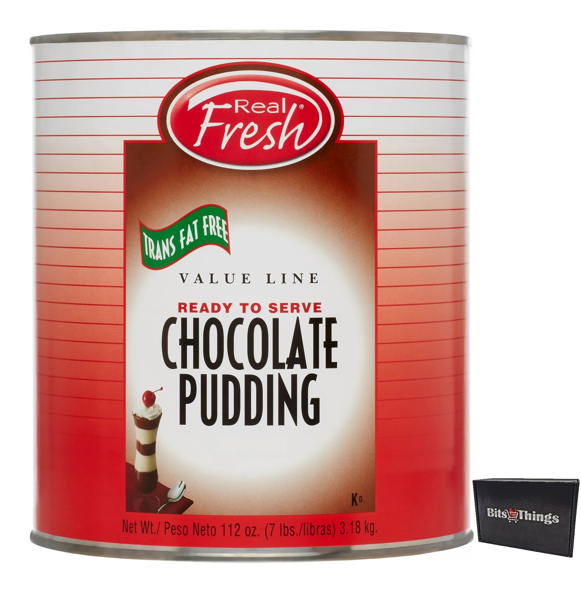 Cafe Classics Real Fresh Chocolate Pudding 112 oz Can - Pack of 1 ...