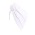 AWASD Braided Pre-Tied Head Wraps for Women Solid 3D Floral Turban Hat ...