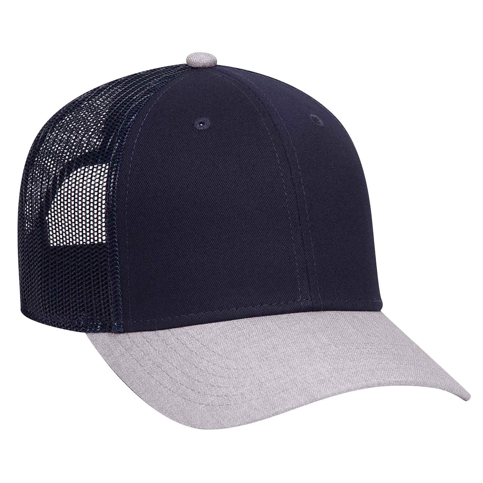 OTTO CAP 6 Panel Low Profile Mesh Back Trucker Hat - Walmart.com